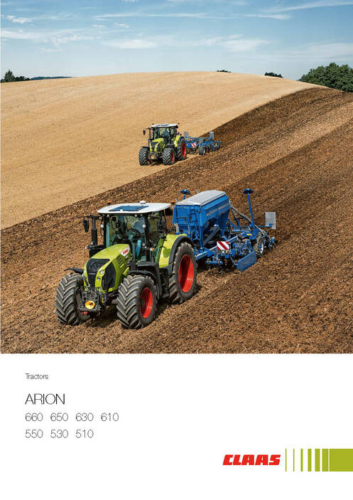Large Tractors CLAAS Arion Overview | Dover and Sons
