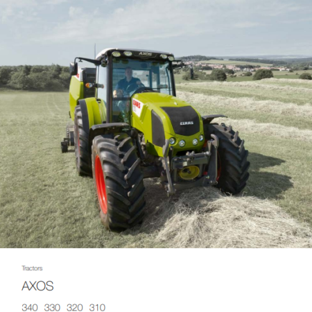 Large Tractors CLAAS Axon Overview | Dover and Sons
